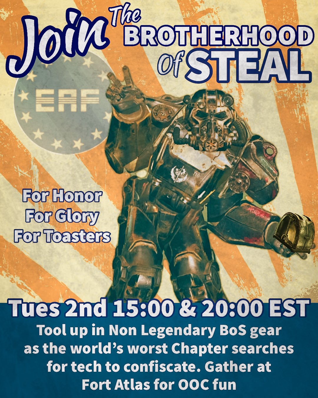 Brotherhood Of Steel Propaganda Brotherhood Of Steel Gain Fame By