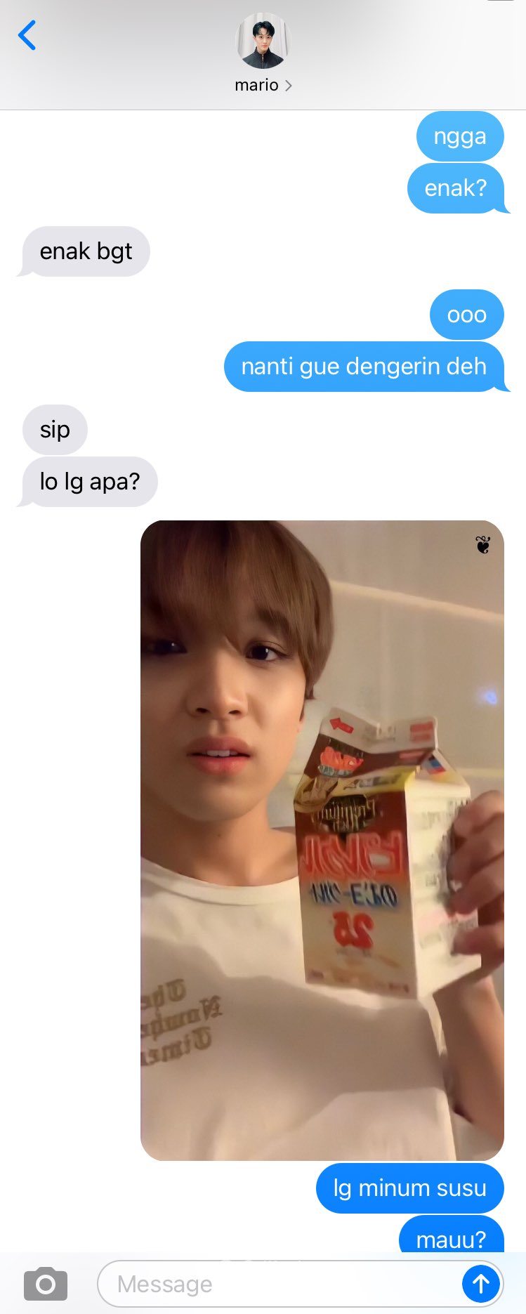 Leena on Twitter: "— markhyuck onetweet au pertama kali dikasih pap doi, edisi #pdkt https://t ...