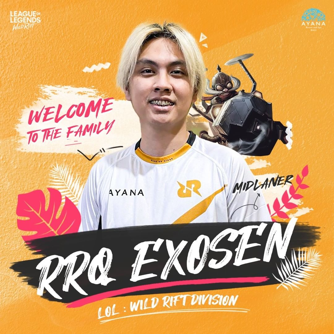 Team RRQ on Twitter: "Welcome to the family, @rrq_exosen! 🤗 Let's give the best on the match ...