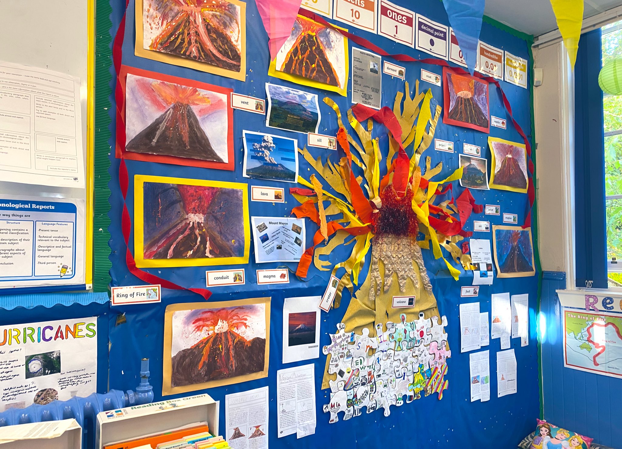 Natural Disasters Classroom Display