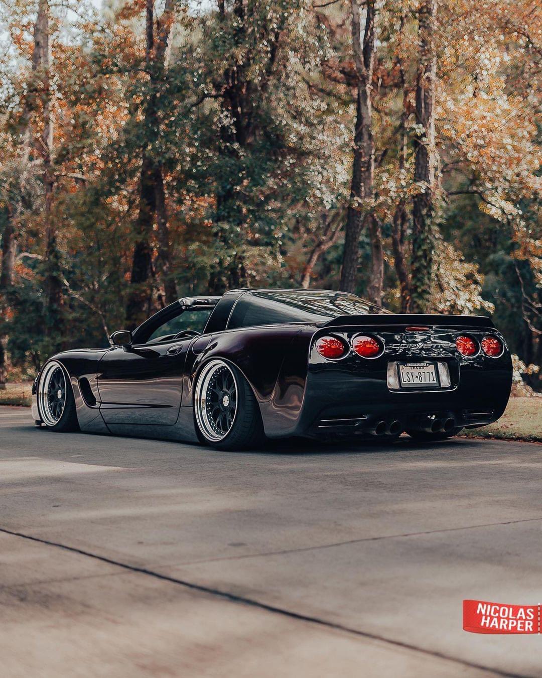Slammed Corvette