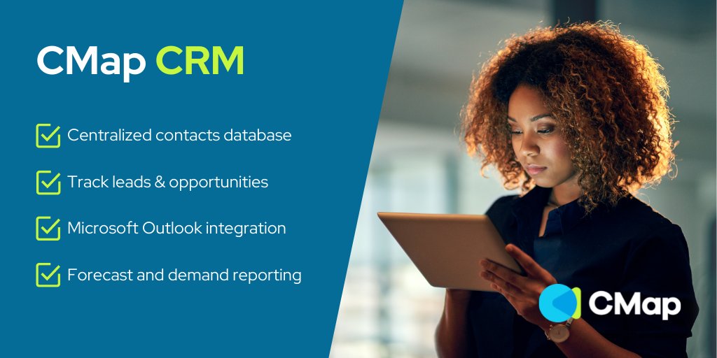 CMap Software on Twitter: "Discover CMap’s powerful CRM, built specifically for professional ...