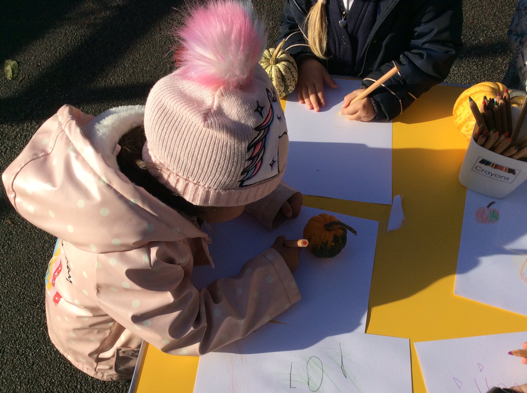 Blakehill Primary on Twitter: "Observational drawing of pumpkins out in ...