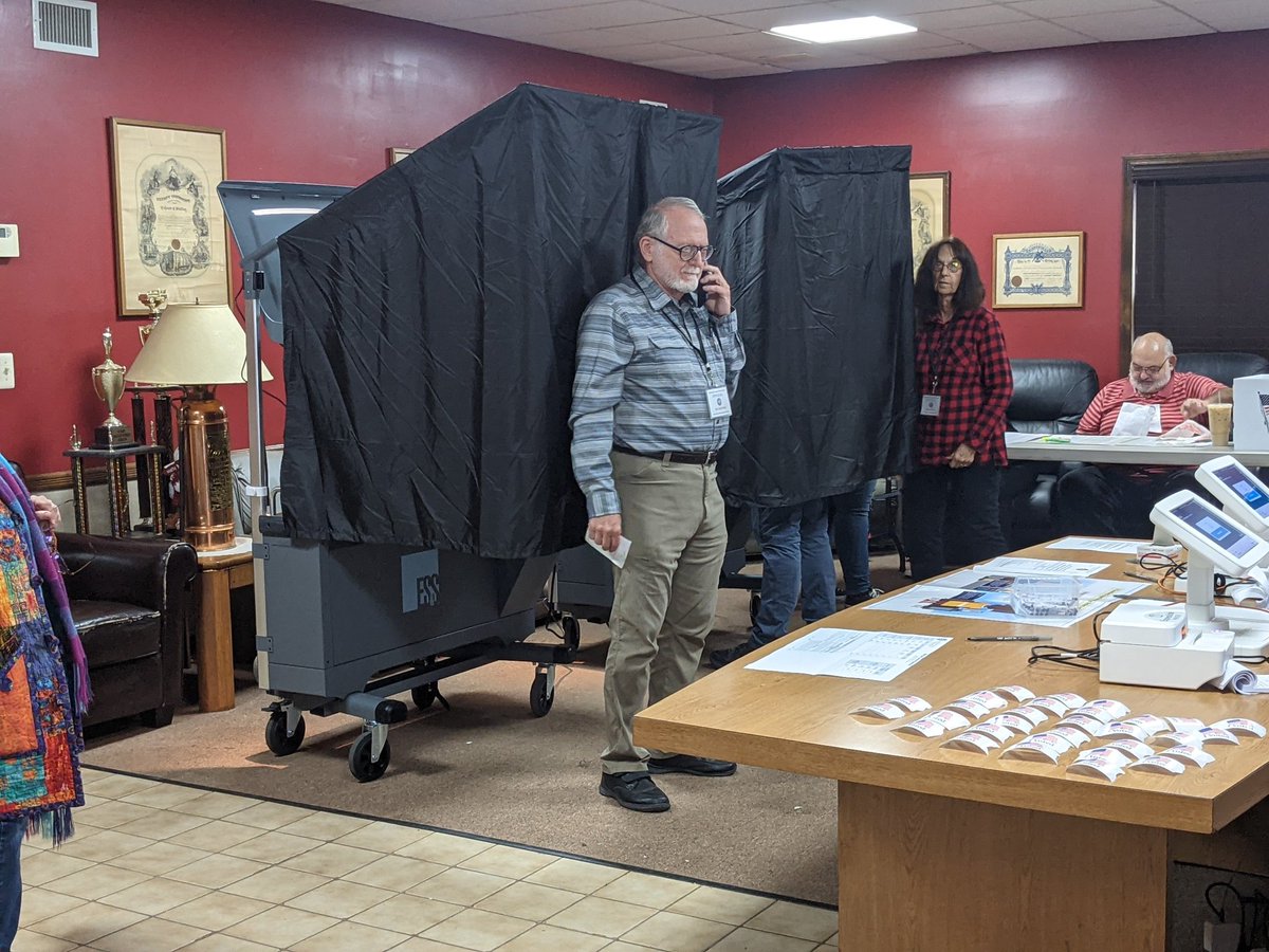 Jim Murdoch on Twitter: "There are voting issues reported in Monmouth County - here in Keyport a ...