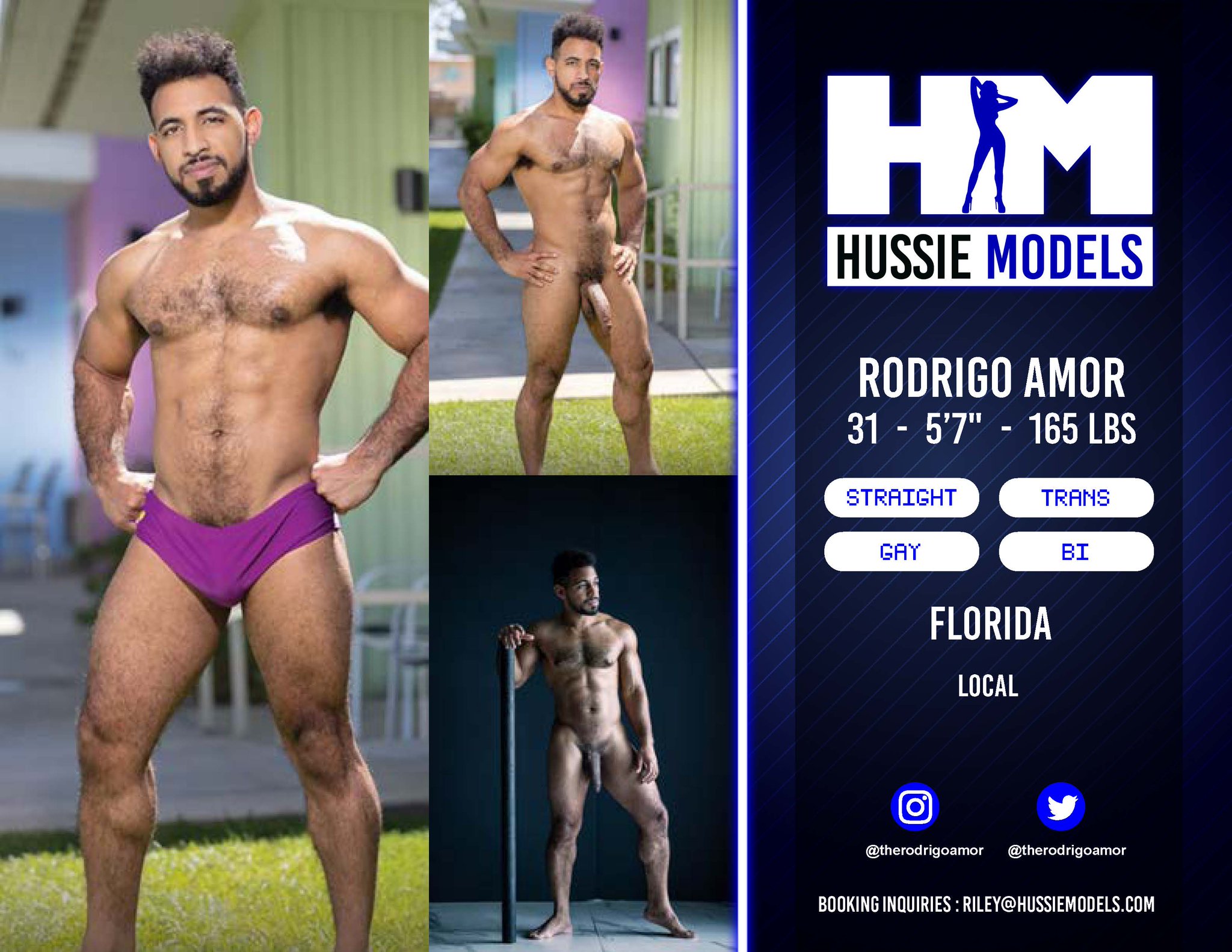 Hussie Models on Twitter: "attn east coast! 🖤 book @therodrigoamor today! click for full model ...