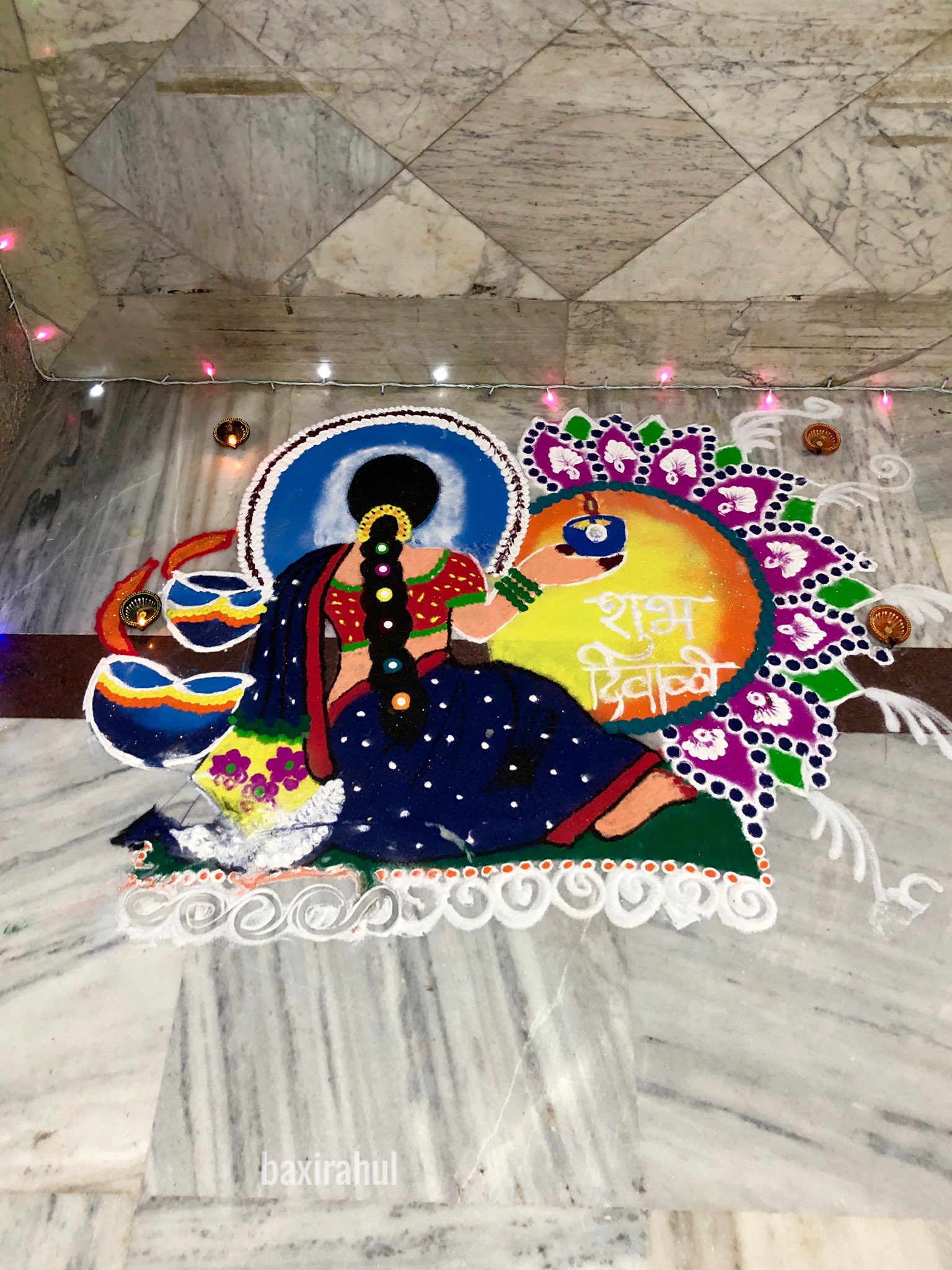 Beautiful Rangoli Designs For Diwali Competition
