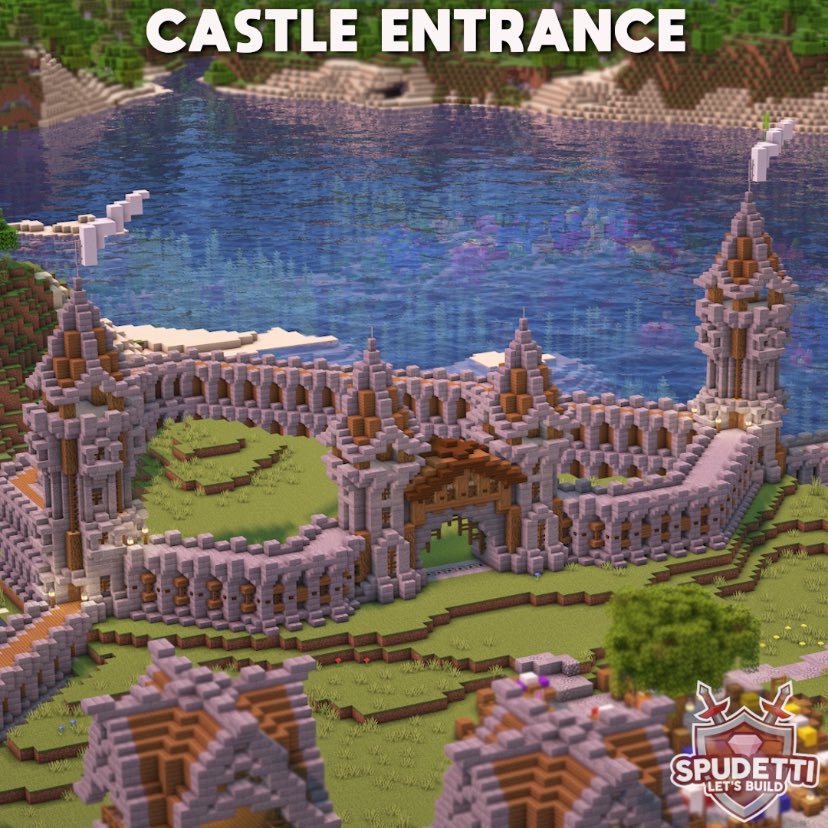 Minecraft Castle Entrance Ideas