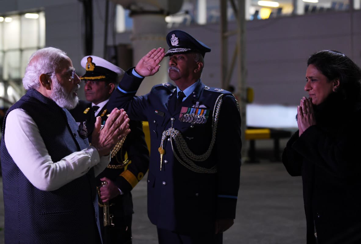 Arindam Bagchi on Twitter: "PM @narendramodi leaves for Delhi, at the conclusion of the High ...