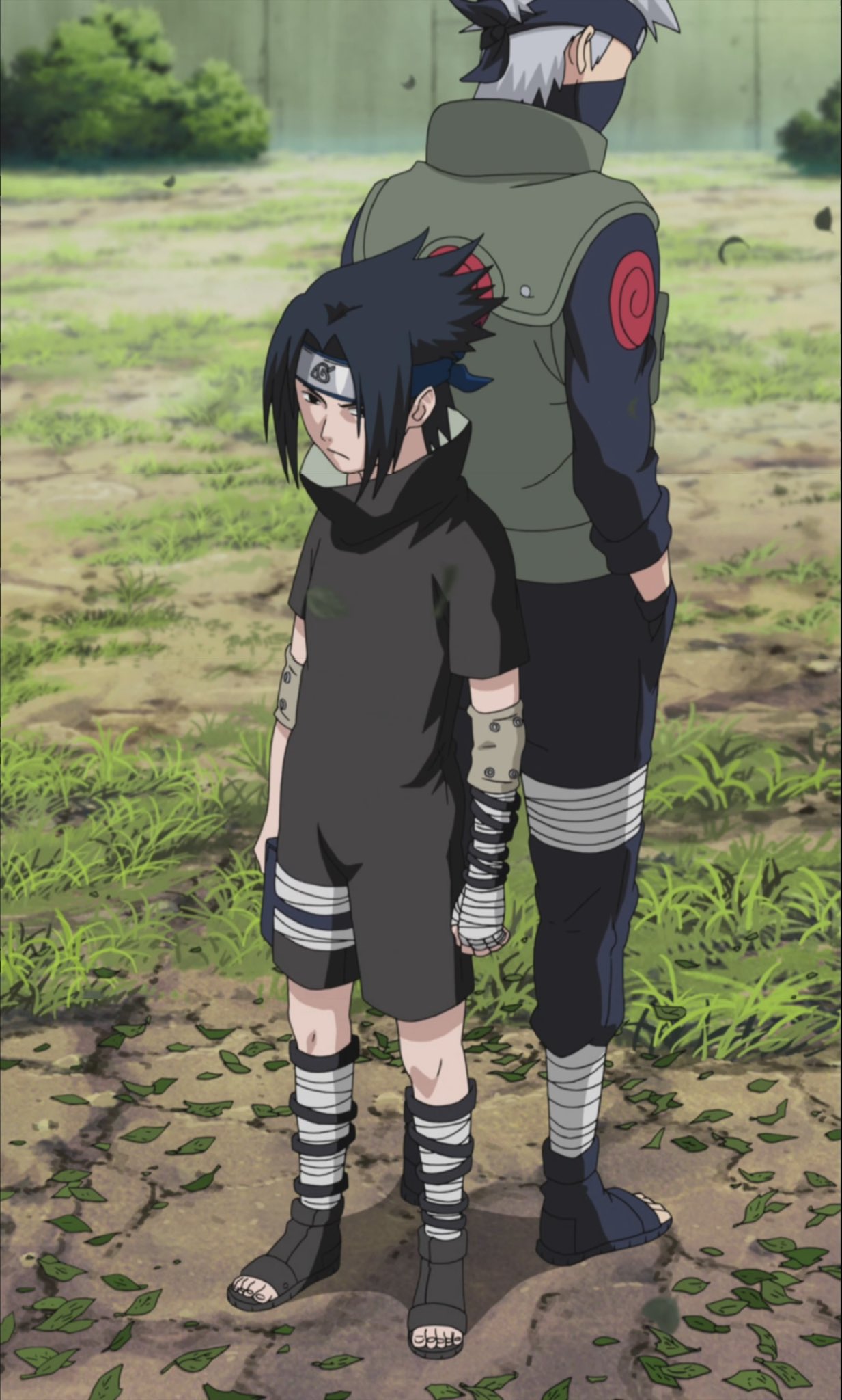 Kakashi And Sasuke Chunin Exams