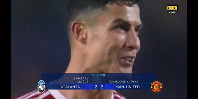 Twitter Explodes As Cristiano Ronaldo Scores Stoppage Time Equalizer To