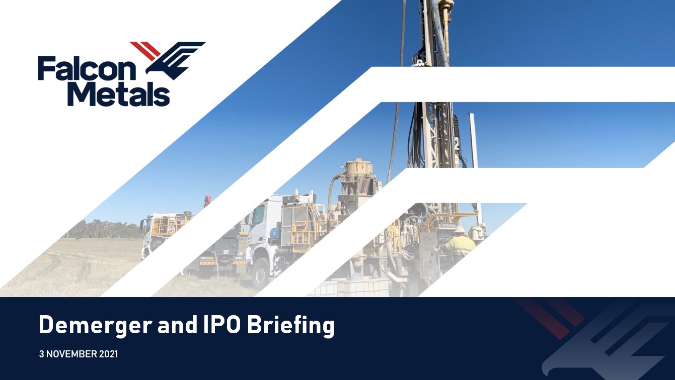 Chalice Mining Limited on Twitter: "Chalice is pleased to introduce Falcon Metals Ltd. The ...