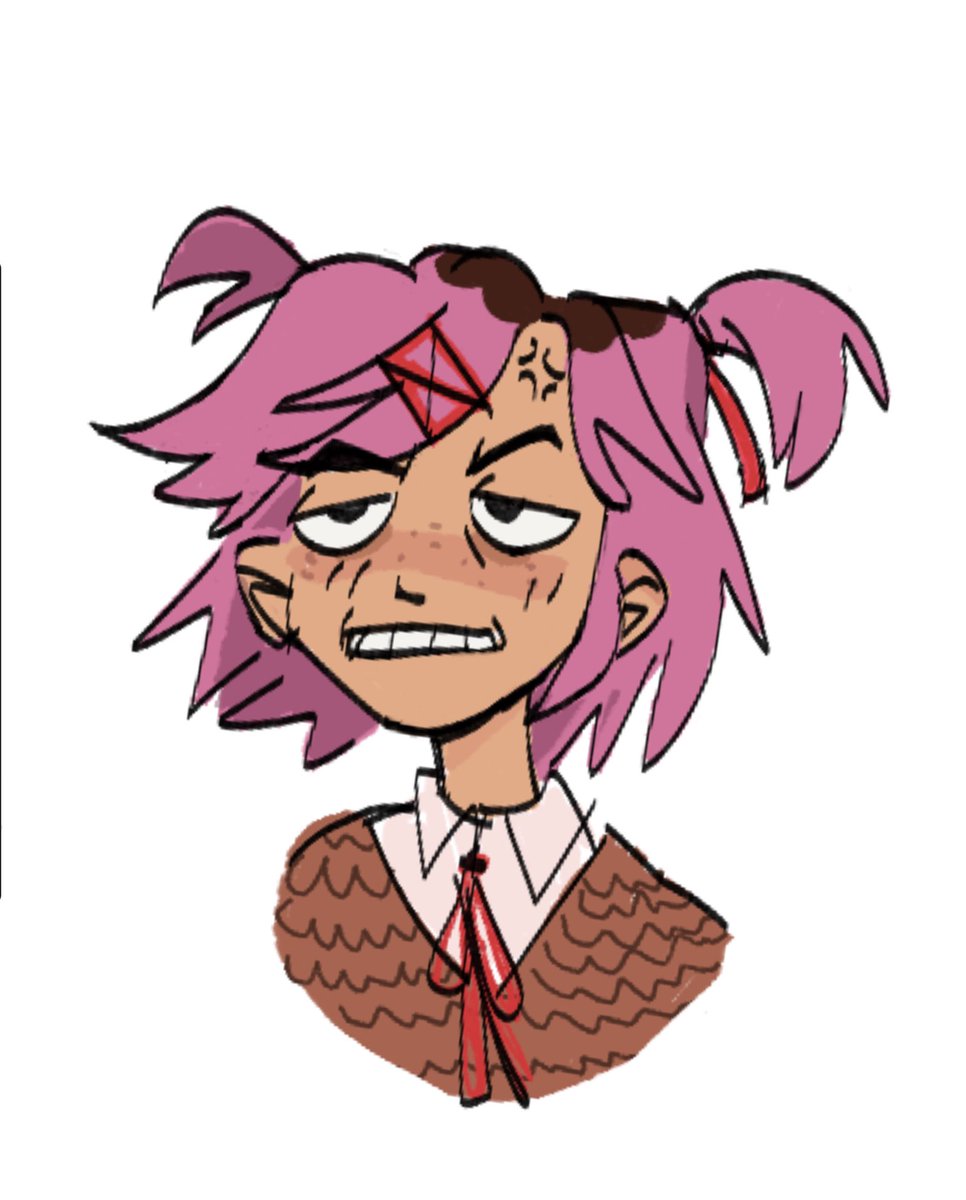 「ddlc 」|yuul @ busyのイラスト