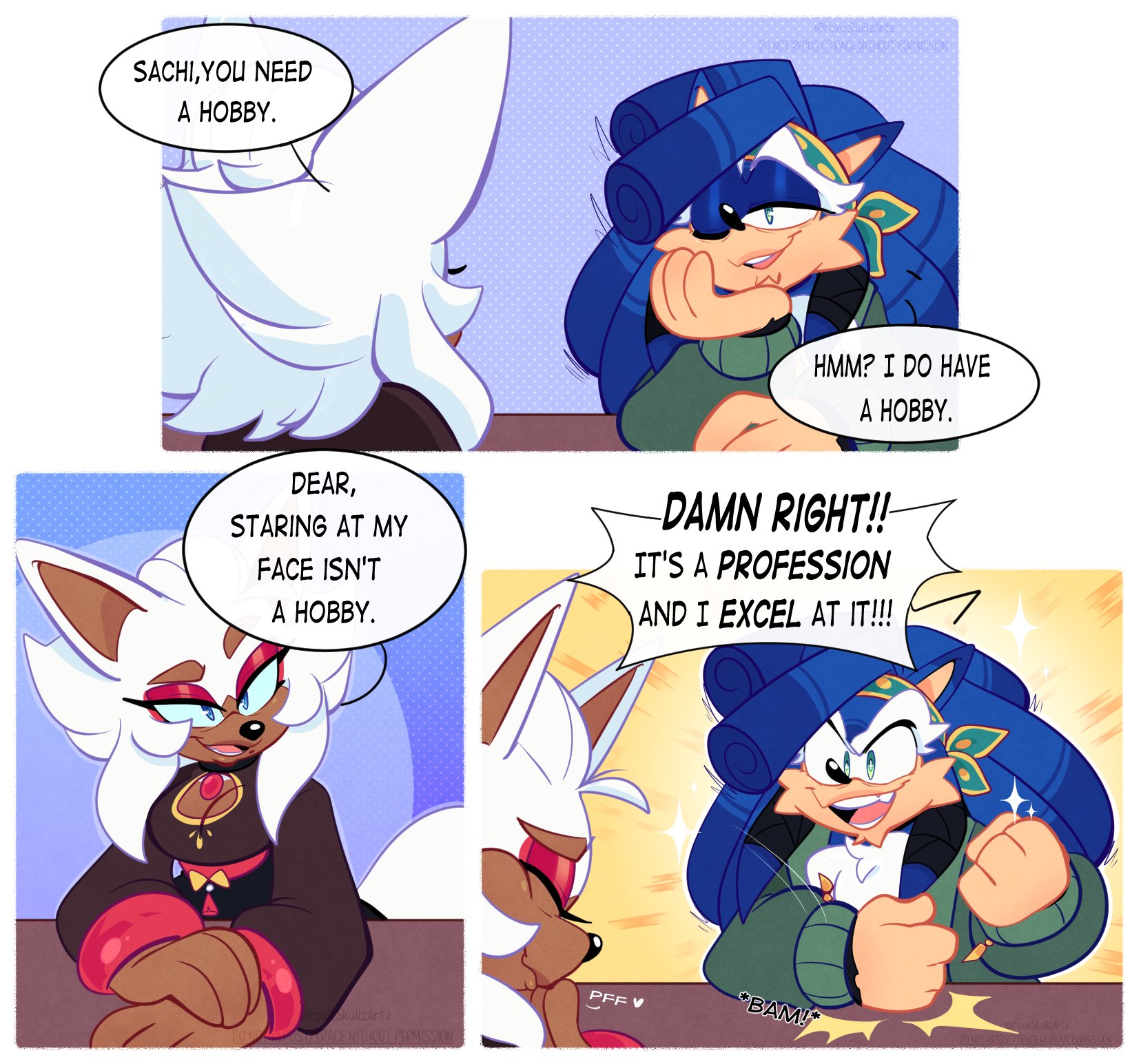 FoxieSkullz Artz on Twitter: "He wouldn't trade this job for the world! #SonicTheHedgehog # ...