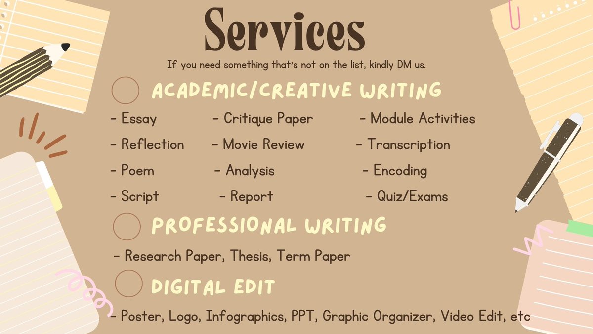 Acads Helper Comms — OPEN; ALL SLOTS AVAILABLE (@PaperupPh) | Twitter