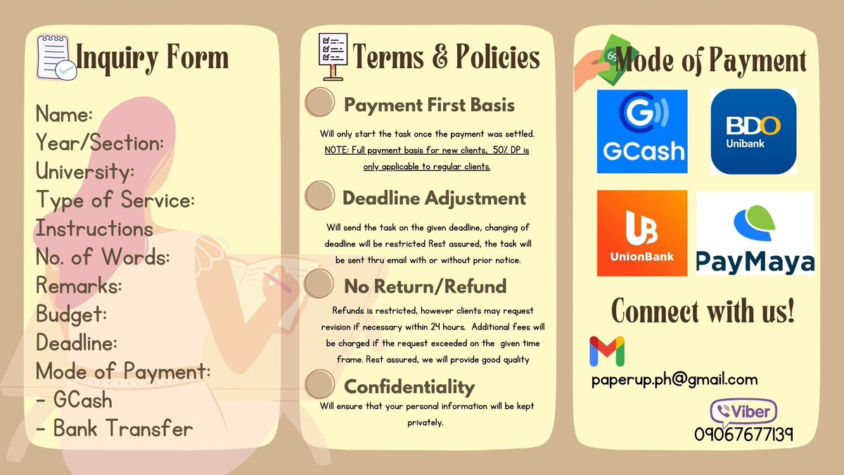 Acads Helper Comms — OPEN; ALL SLOTS AVAILABLE (@PaperupPh) | Twitter