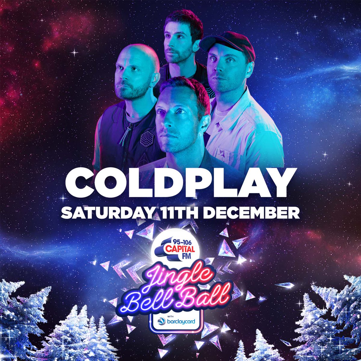 Coldplay to perform at Capital' FMs Jingle Bell Ball 2021 in London on ...