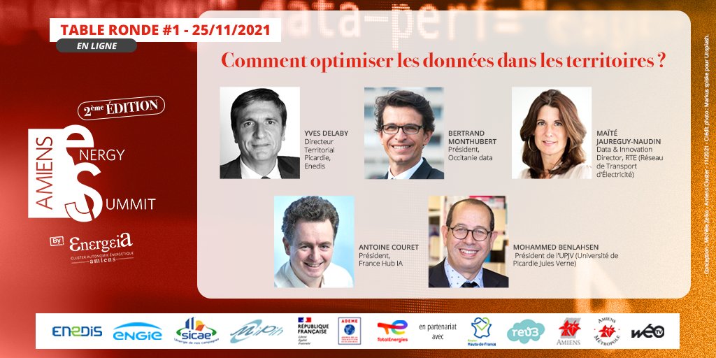 Amiens Energy Summit #2 on Twitter: "💻 Rendez-vous le 25 novembre à 9h en ligne avec la 1ère ...