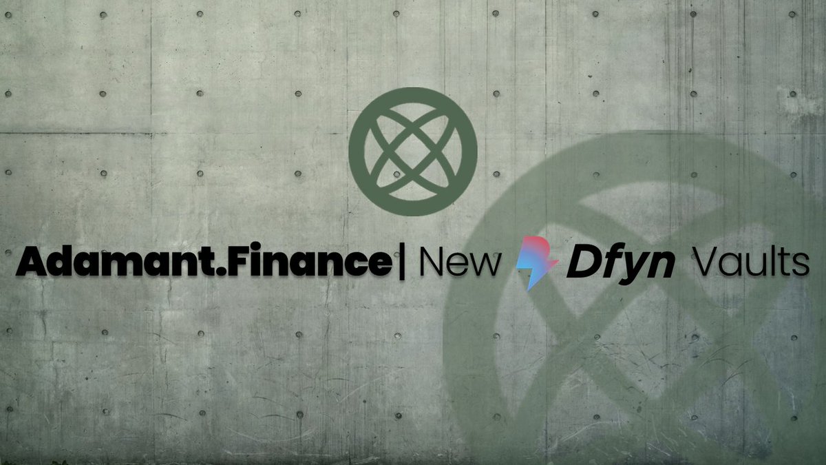 New Dfyn (Polygon) Vaults! : r/AdamantVault
