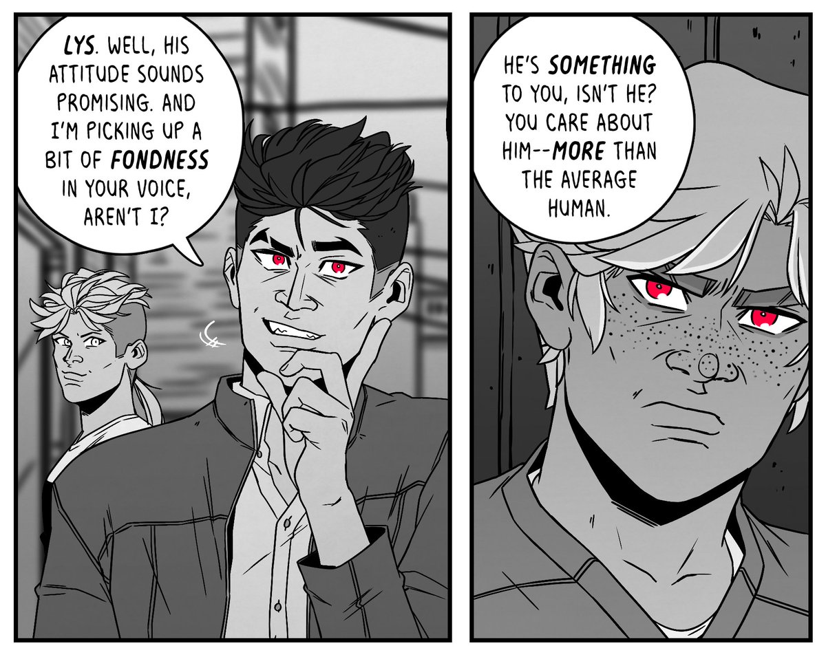 「LIES WITHIN webcomic update 🔪 *leans in close* pspspspsps @」lacey ...