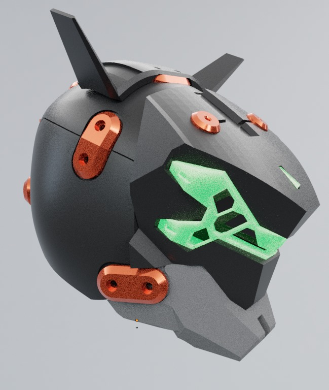 Helmet V3! CEO of Robots | OtsuMegaPlus @oatmegaplus