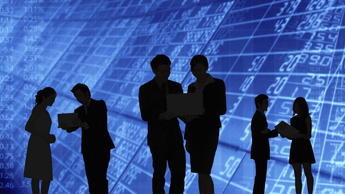 Business People Blue Silhouette Png
