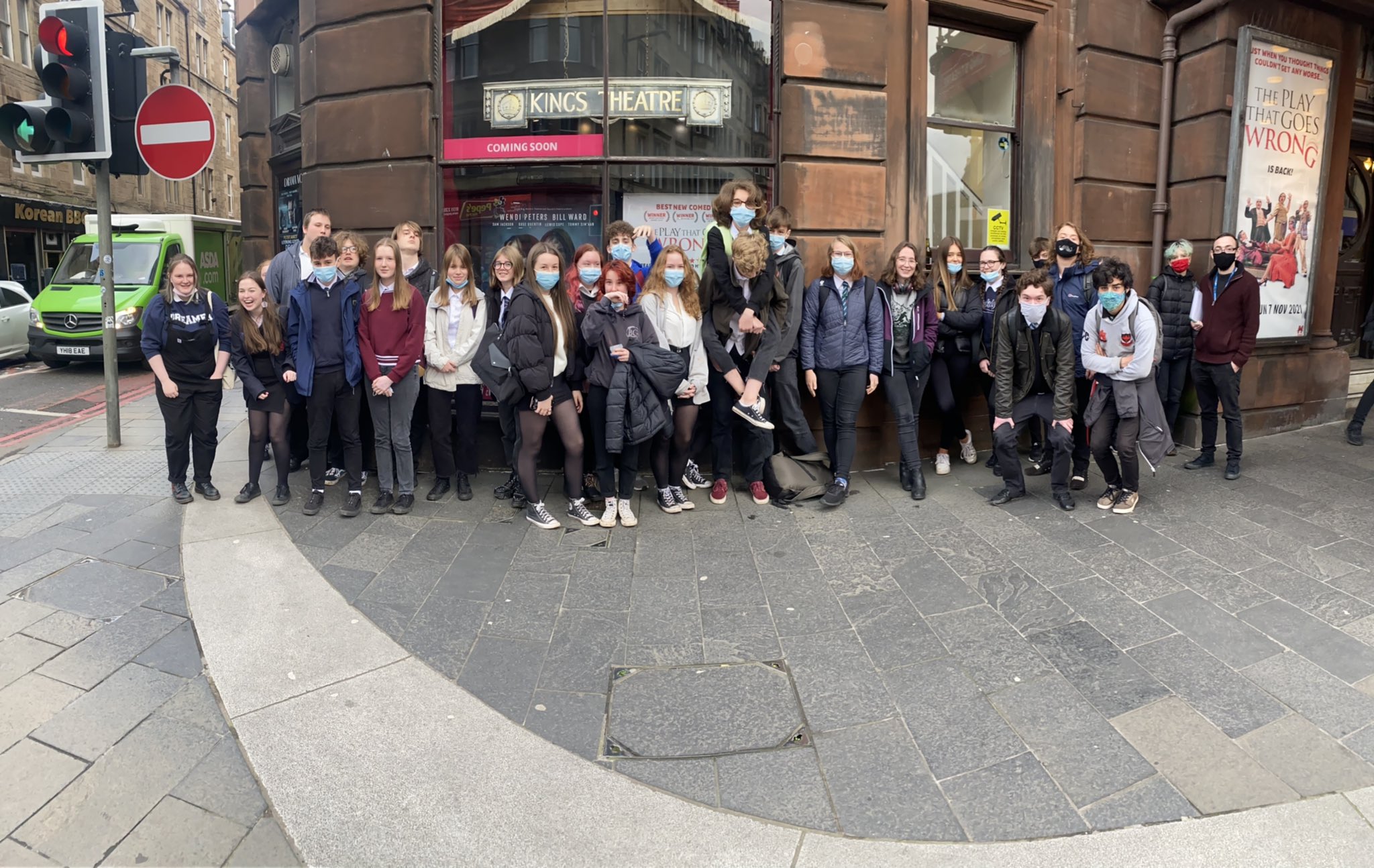 Dgsdrama On Twitter Back At Captheatres With All Senior Pupils Today ‘the Play That Goes
