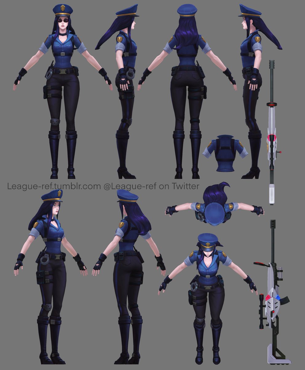 Sheriff Caitlyn League Of Legends