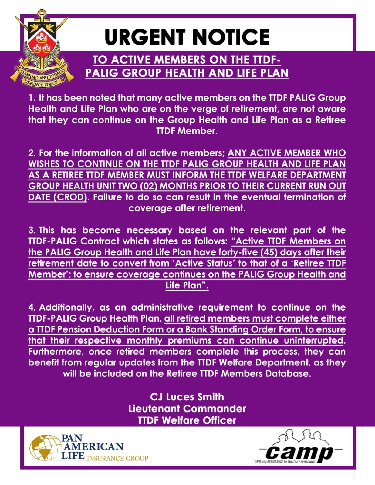 Standing Orders Urgent Care