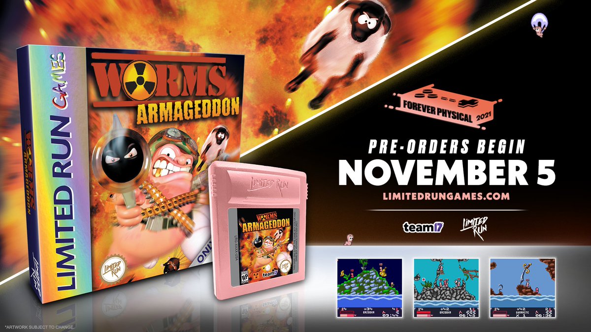 Limited Run Games re-releasing Worms: Armageddon for N64 and Gameboy ...
