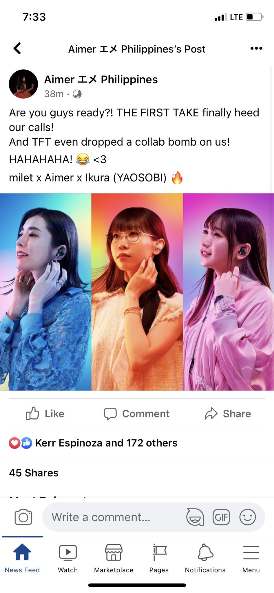 m on Twitter: "milet x aimer x ikura is dis for real?! https://t.co/L9efVK0614" / Twitter