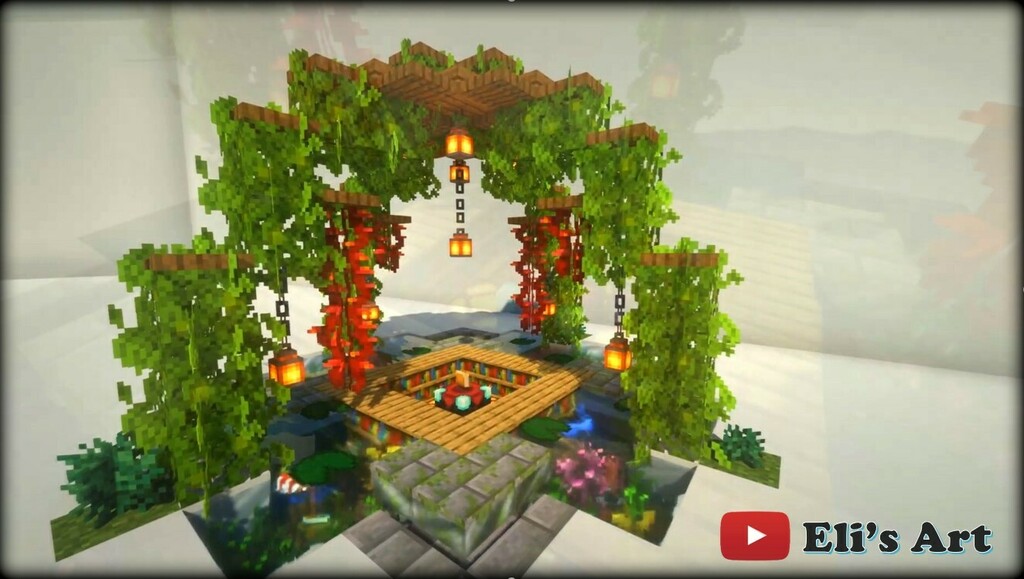 Pretty Minecraft Garden Ideas