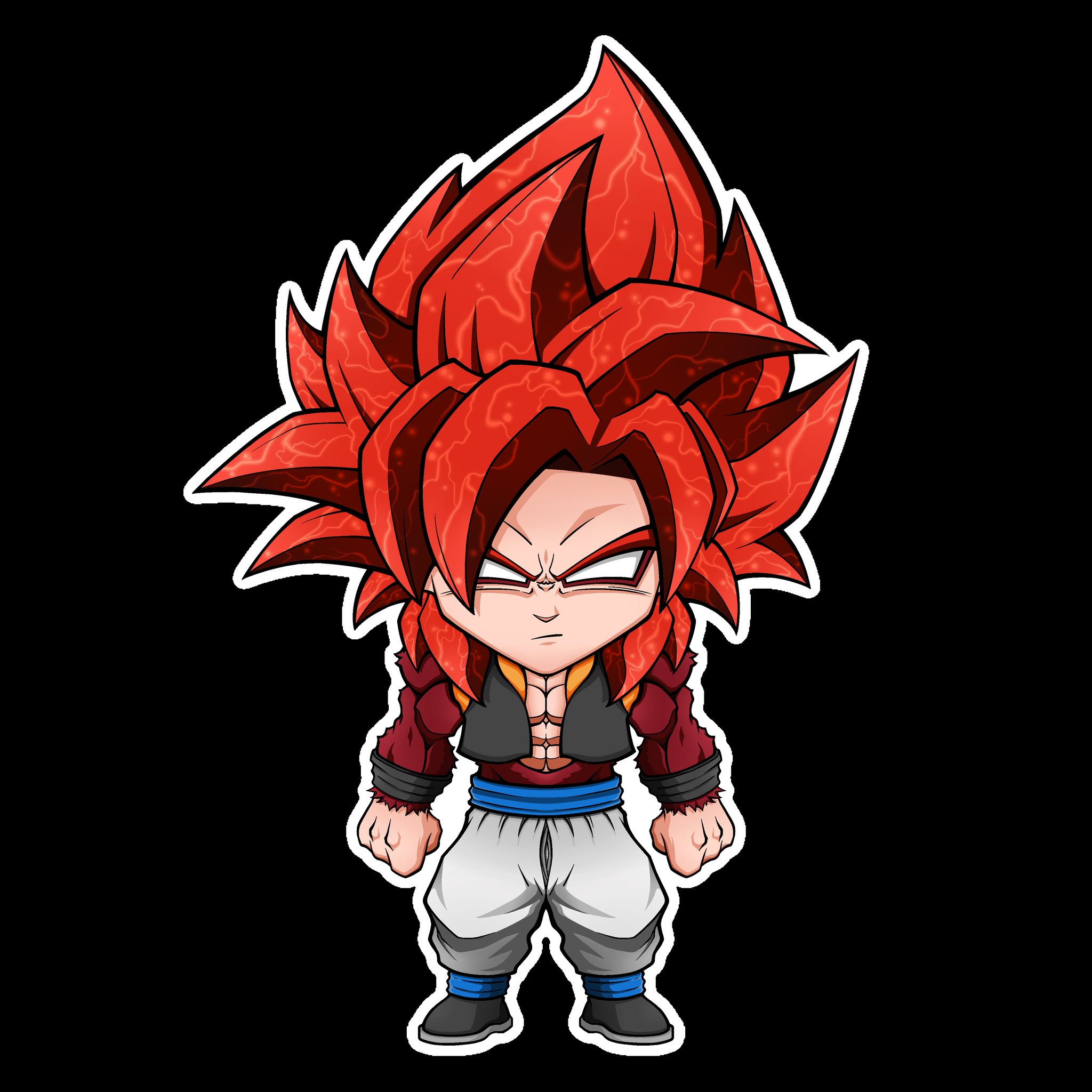 Dbz Goku Ssj4 Fusion