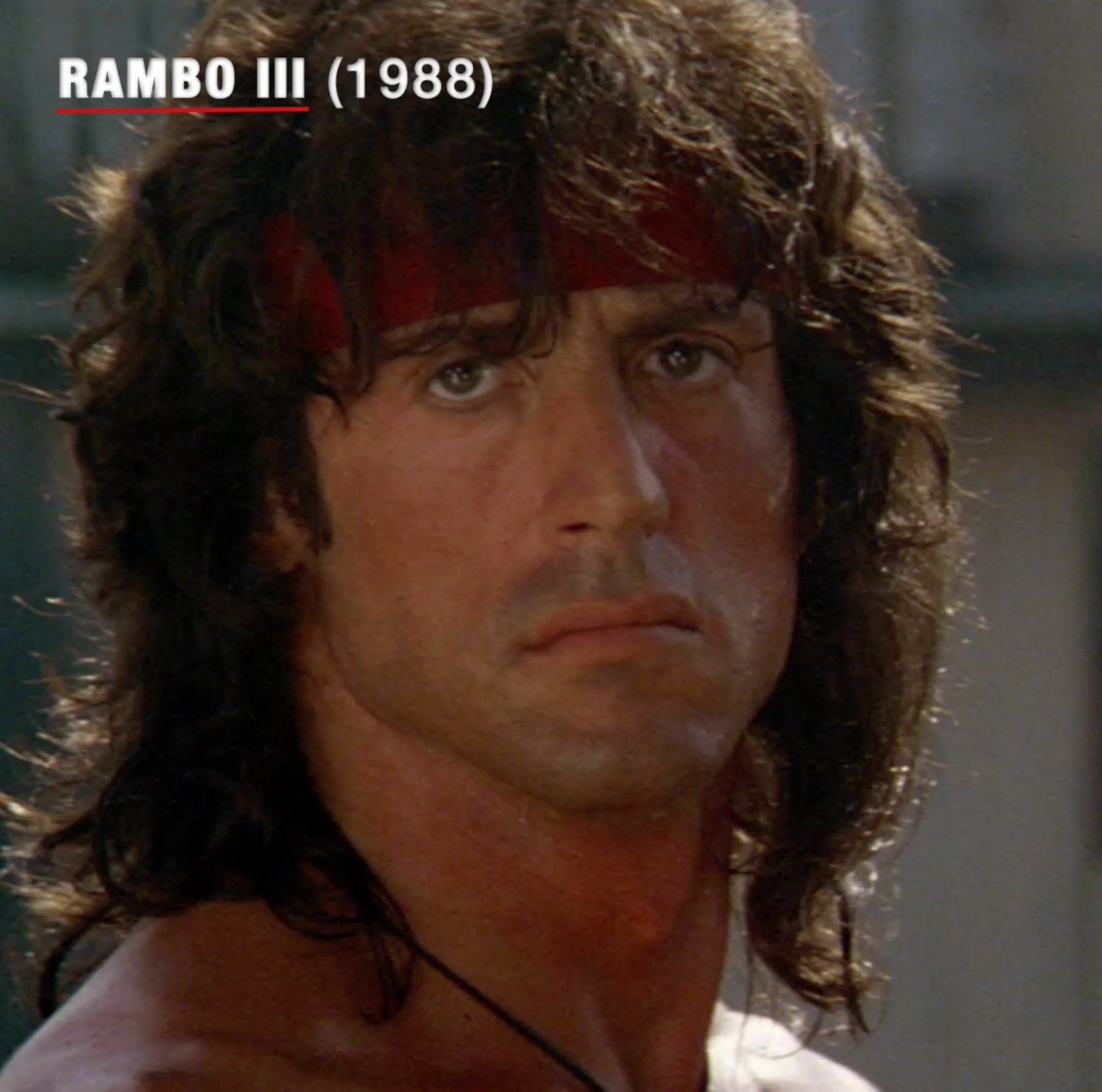 Rambo 3 Hair