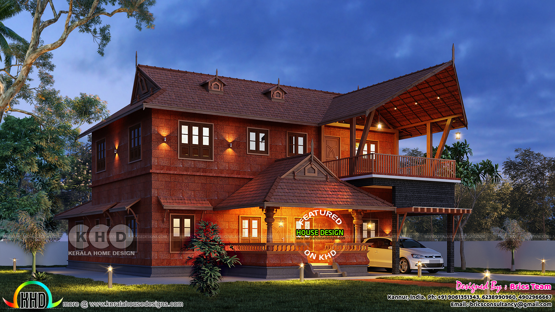 Kerala Model Nalukettu House Plan