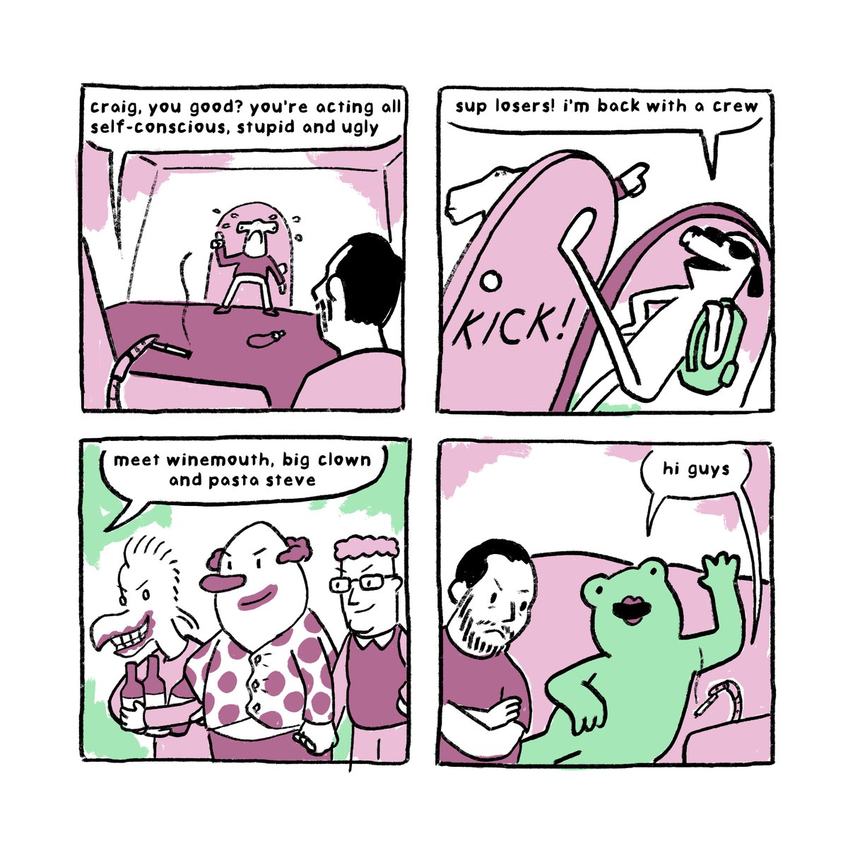 「craig's pilot 03 enter dawgo 」alex krokusの漫画