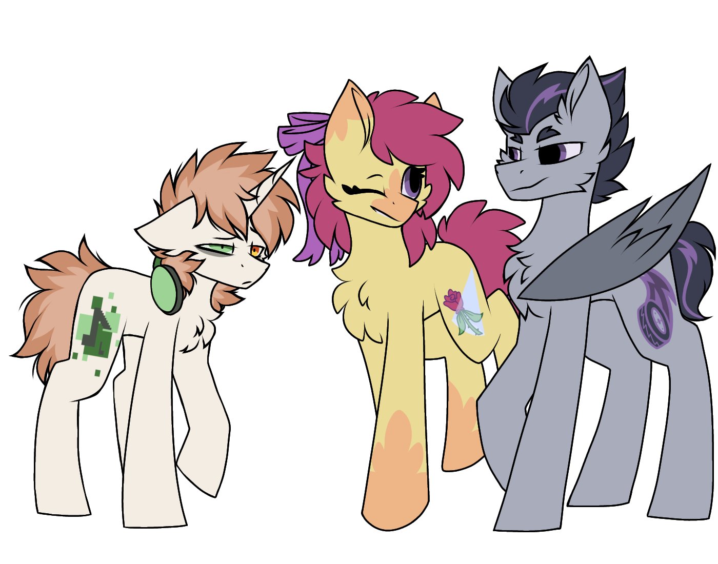 Vinyl Scratch Neon Lights Vs