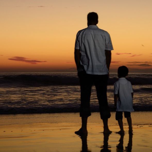 The most significant role model, a boy, will ever have is his father ...