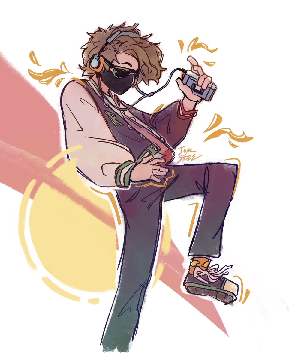 「ranboo but as an 80's kid cuz that's t」|Inkのイラスト