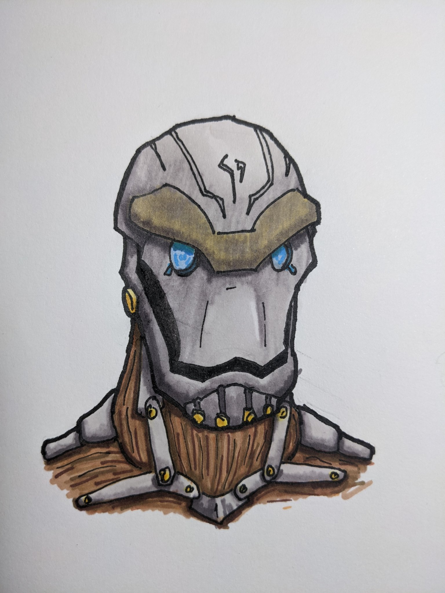 Warforged Face
