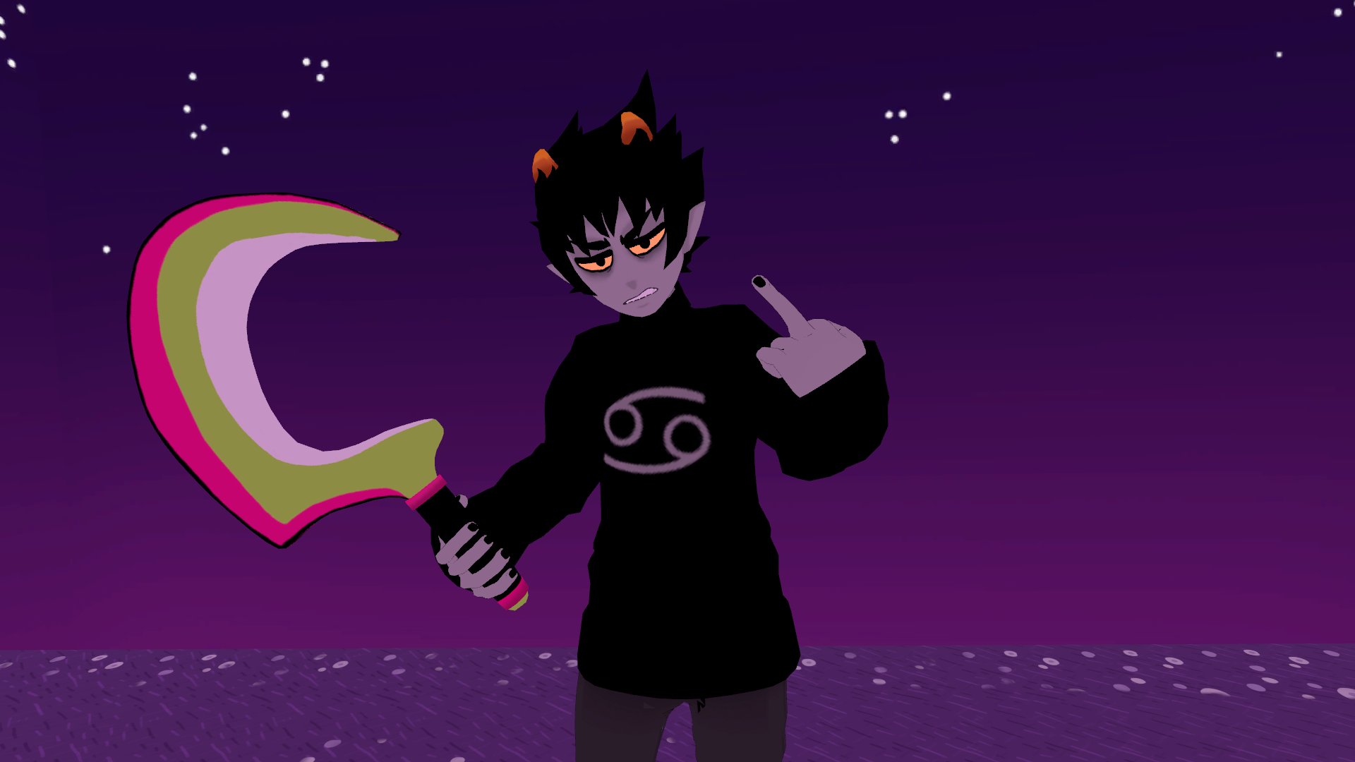 Karkat Symbol Wallpaper