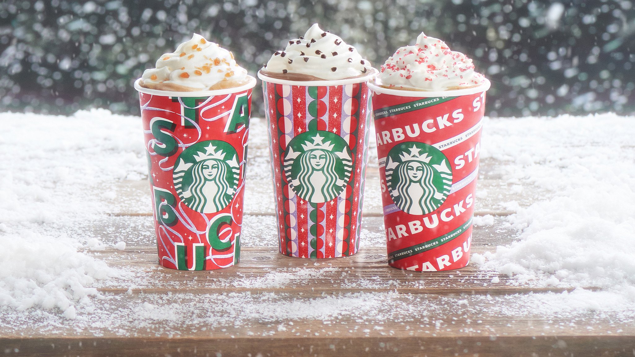 Starbucks Winter Wallpaper