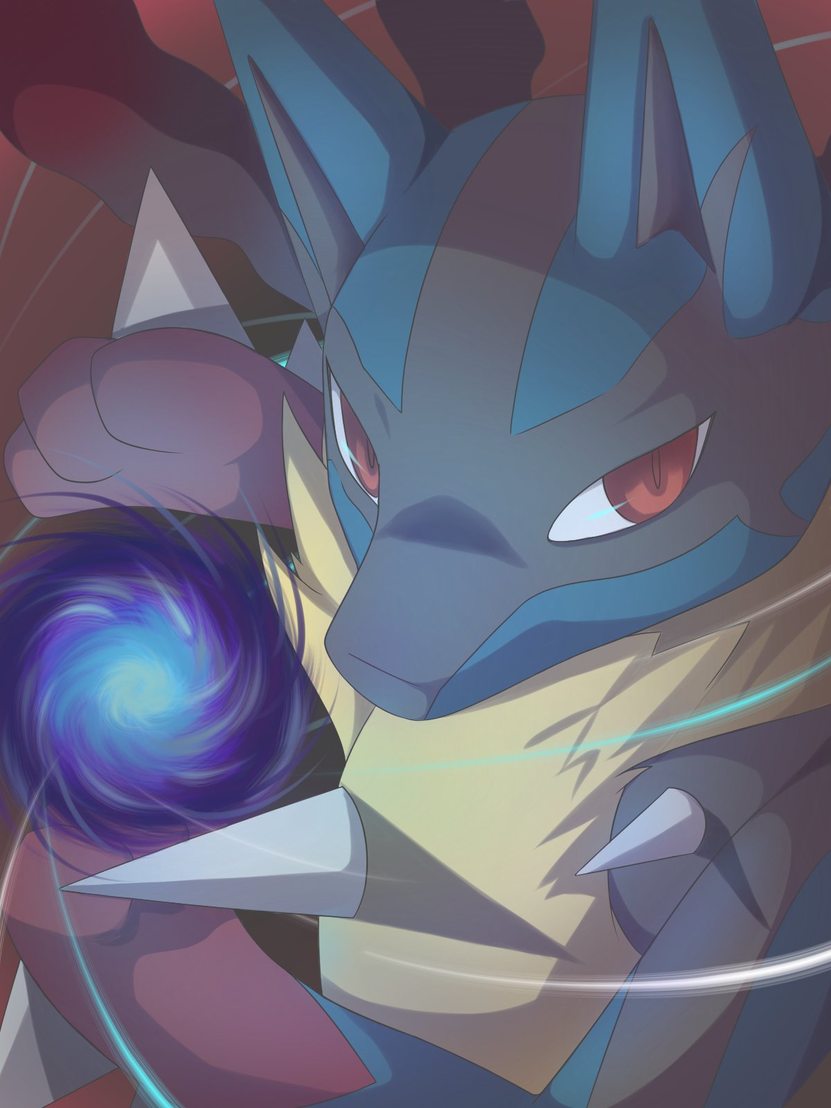 Lucario Iphone 5 Wallpaper