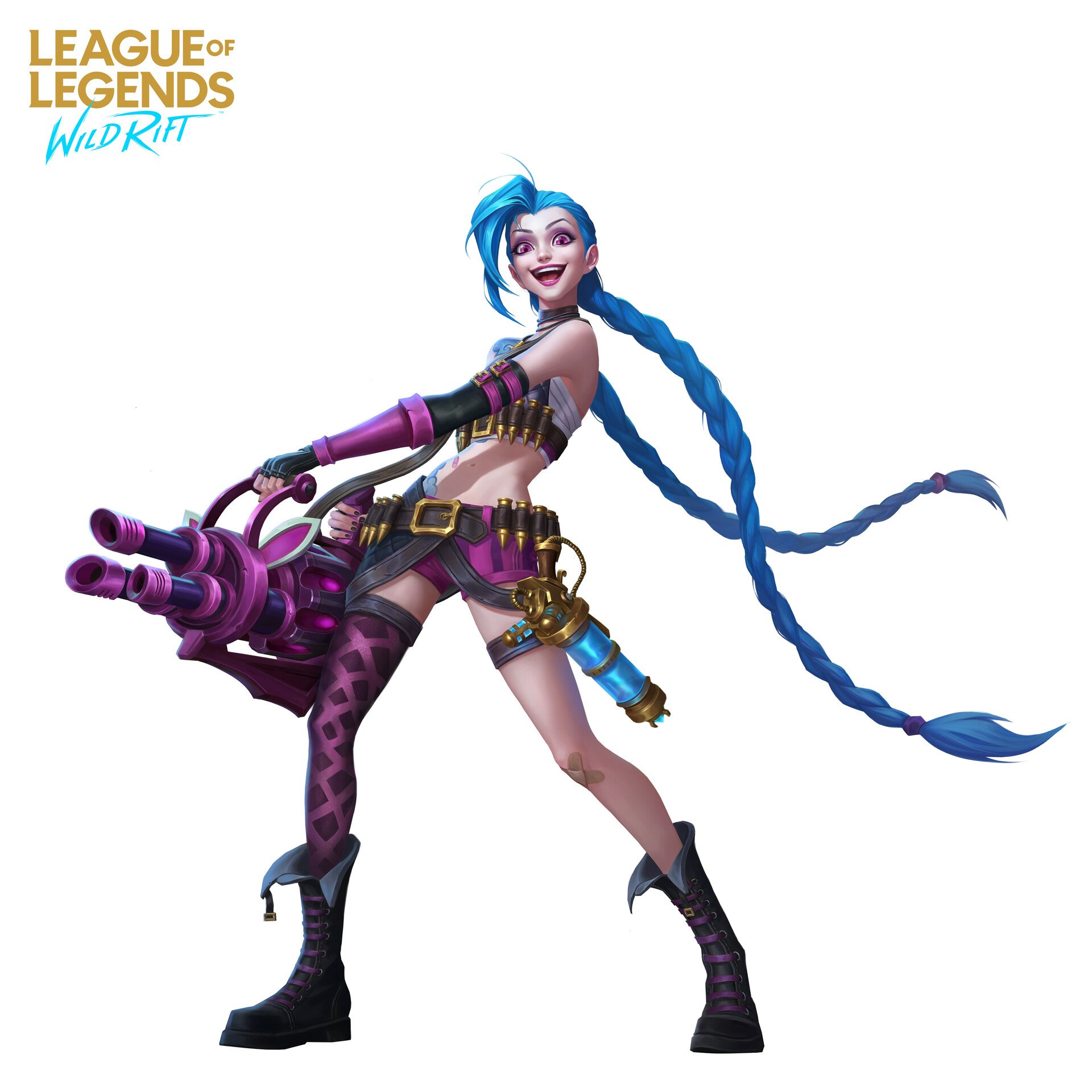 League Of Legends Jinx Render