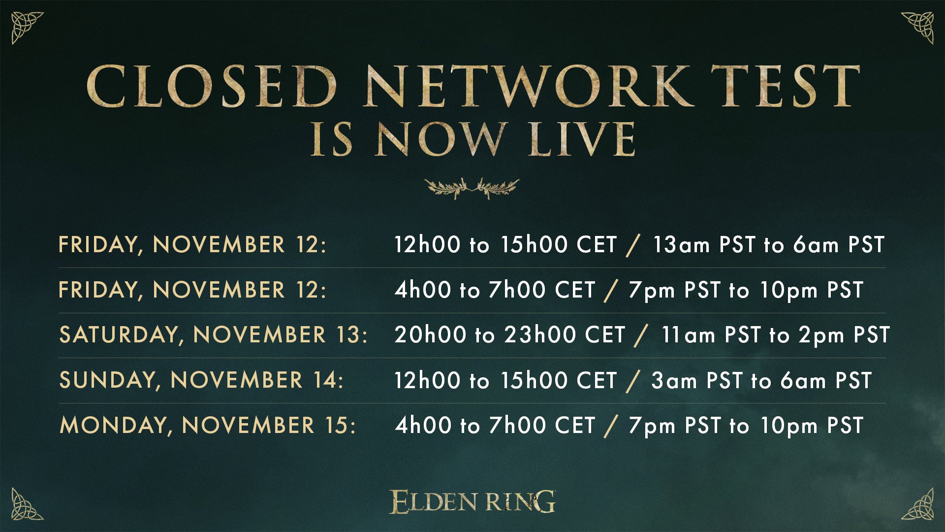 ELDEN RING on Twitter: "Prepare yourselves, Tarnished. It has begun. #ELDENRING https://t.co ...