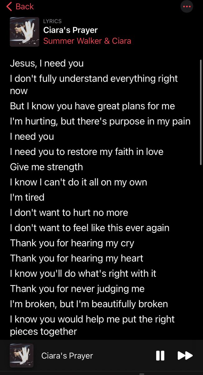 Ciara Song Quotes