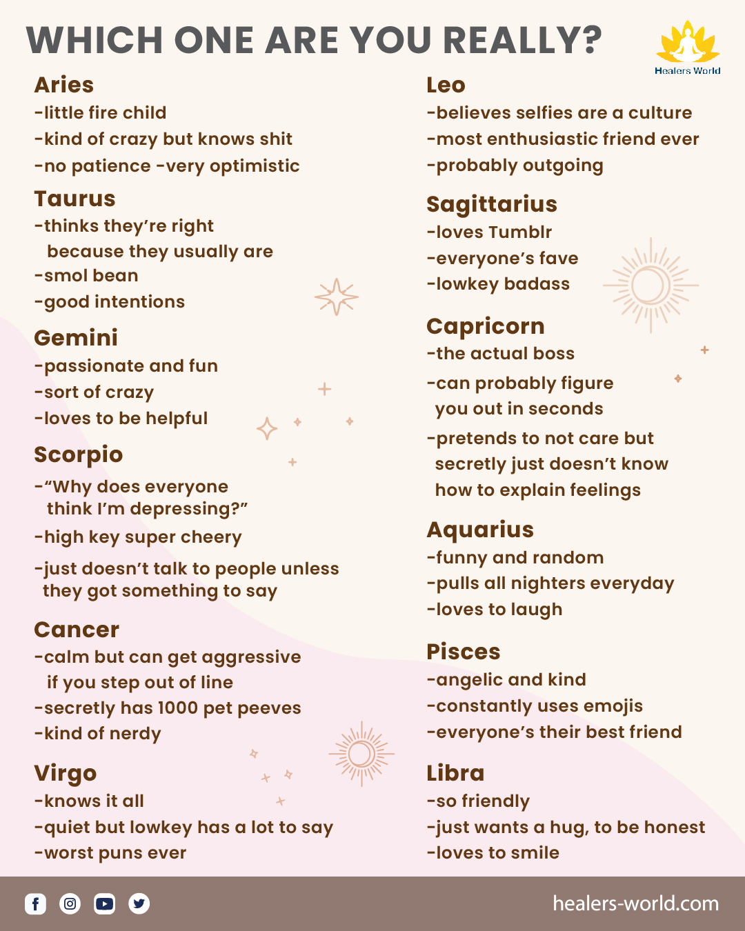 Zodiac puns 60 photos - Youhoroscope.com