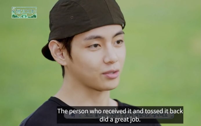 KTH FACTS on Twitter: "Taehyung proudly saying it was him who got the winning point to his team ...