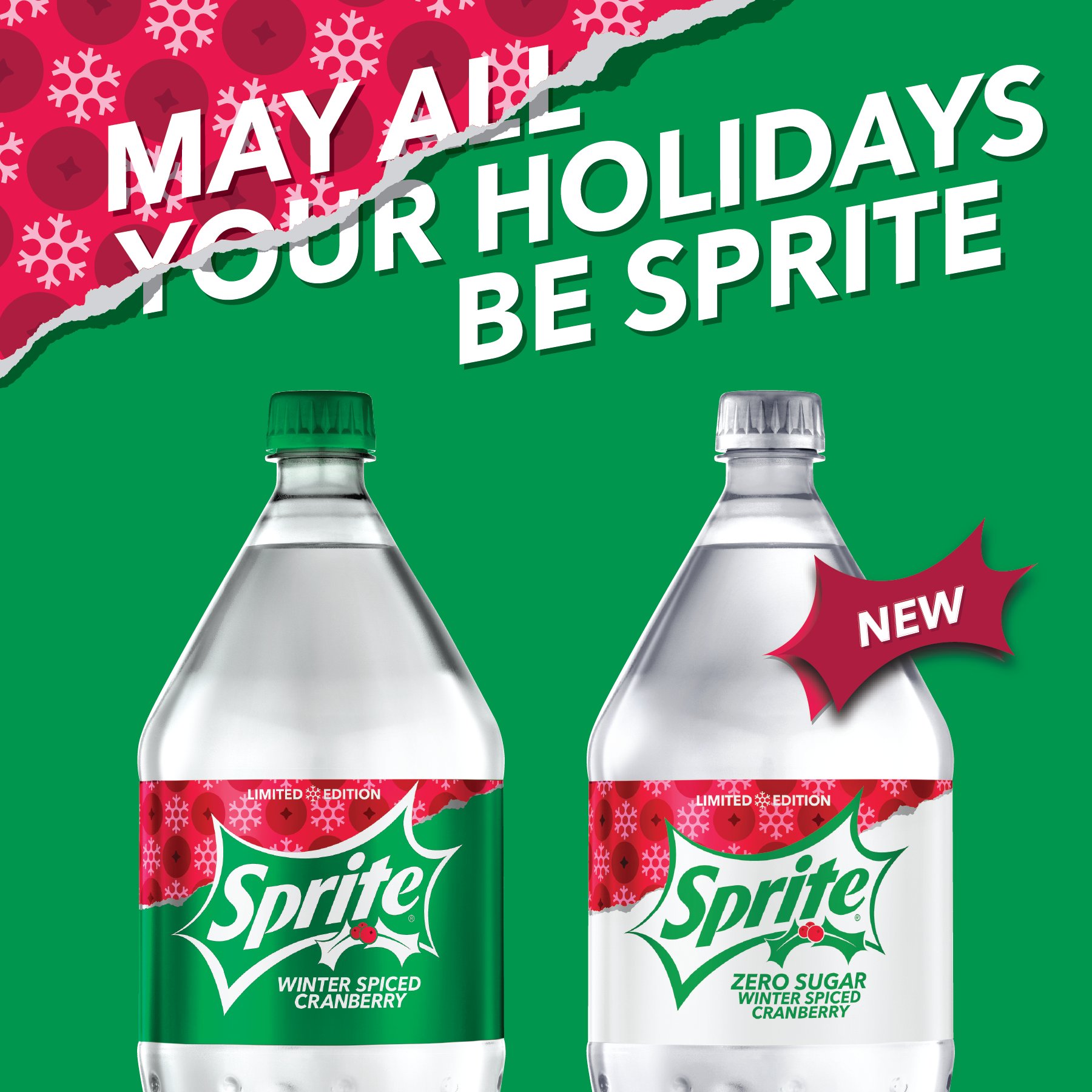 REVIEW: Sprite Zero Sugar Winter Spiced Cranberry The, 49% OFF