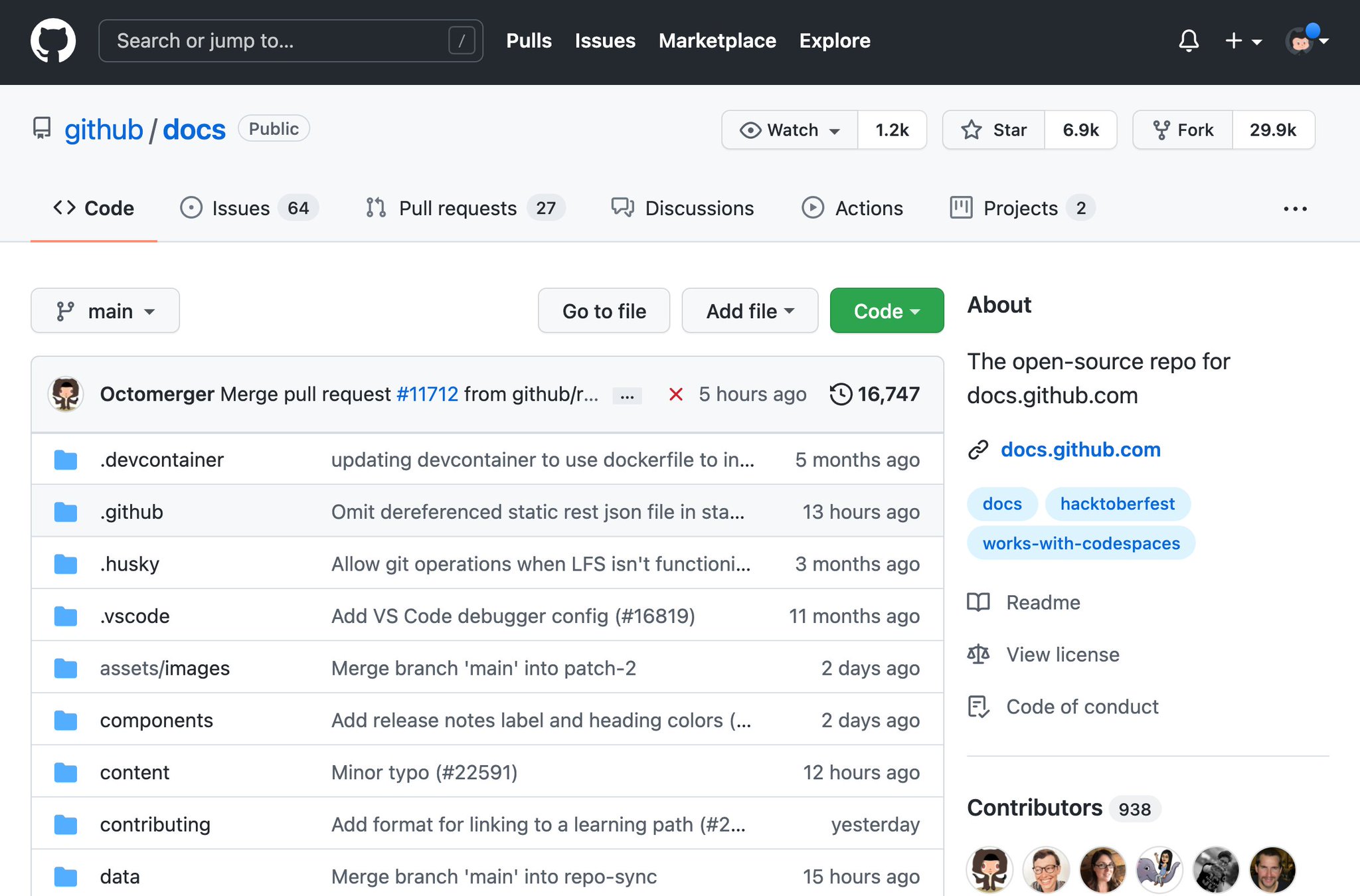 GitHub on Twitter: "Great idea, thanks! From today if you have a CODE_OF_CONDUCT.md file in the ...