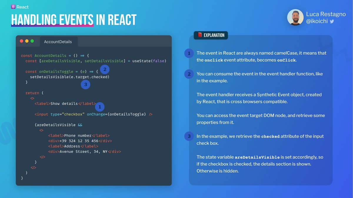 ⚛️ Learning React? 15 slides that help you in understanding the basics ...